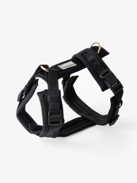 Harnais pour chien ultra léger Comfort - Noir - Furlou - inooko